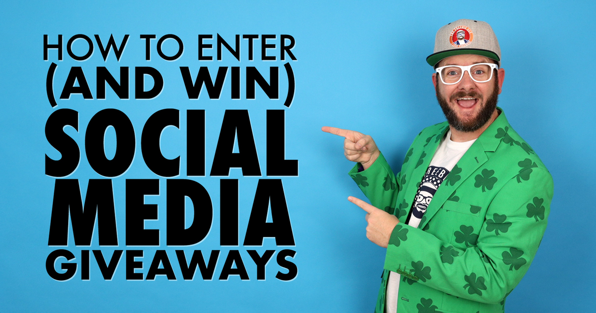 How to WIN Social Media Giveaways - The Freebie Guy®