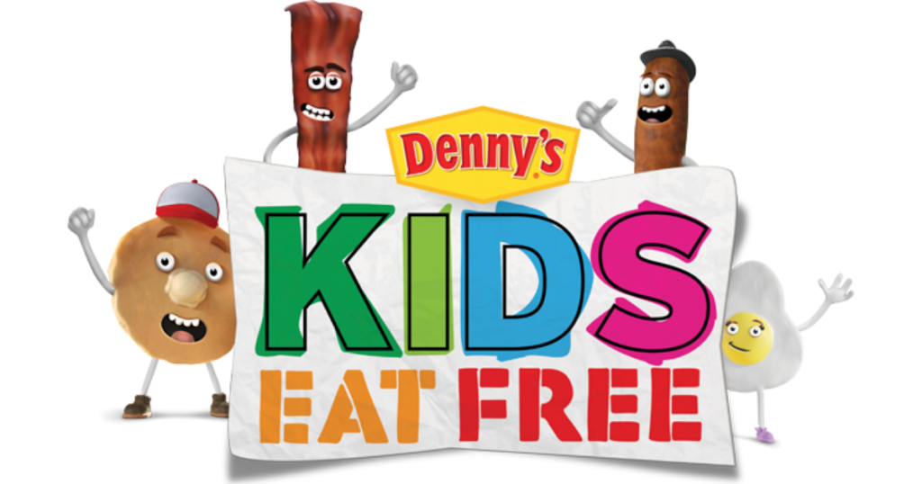 2 FREE Denny’s Kids Meal with Purchase - The Freebie Guy®