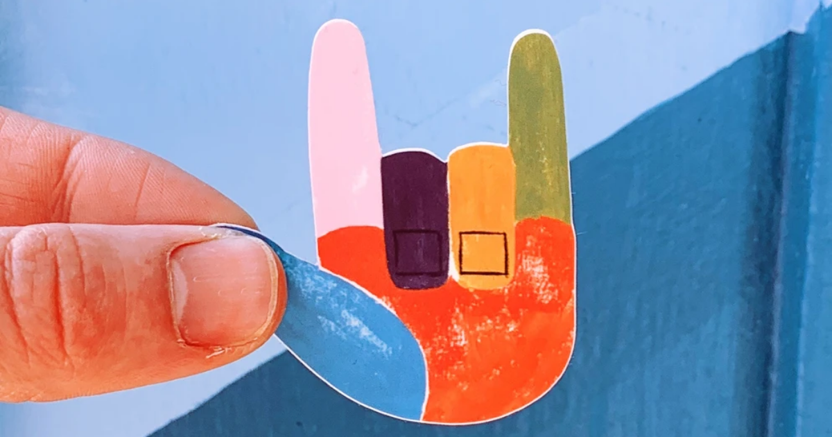 3 Free ILY Stickers The Freebie Guy® - The Freebie Guy®️️️️