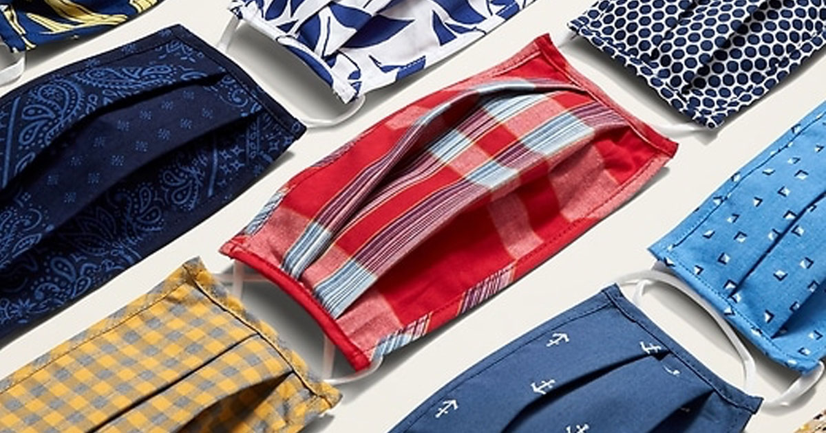 OLD NAVY - Face Masks 5 for $12.50 ($2.50 each) - The Freebie Guy® ️️️