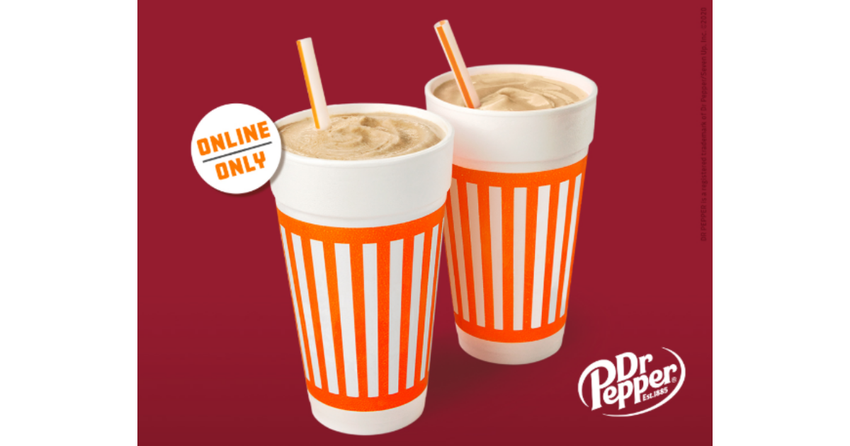 BOGO Dr. Pepper Shakes at Whataburger - The Freebie Guy® ️️️
