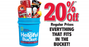 Ace Hardware Big Bucket Sale (7/31 - 8/2) - The Freebie Guy®