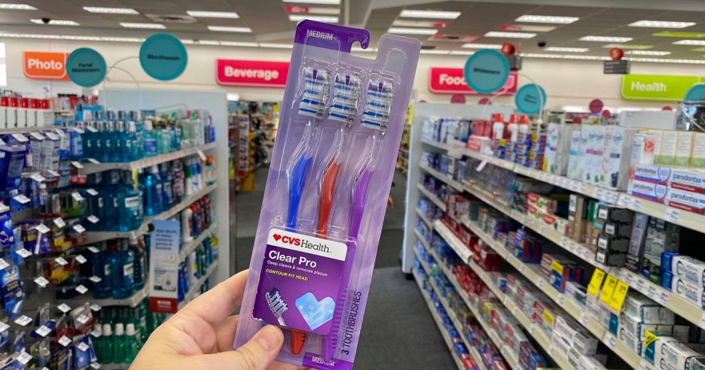 FREE CVS Health Toothbrush 3-pack - The Freebie Guy®
