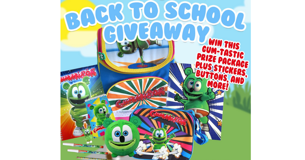 Gummibär Back to School Giveaway - The Freebie Guy®