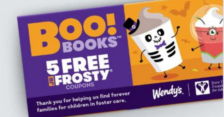 Wendy's Boo Books are IN STOCK! - The Freebie Guy®