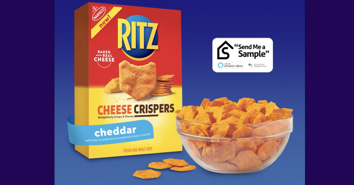 Possible FREE RITZ Cheese Crispers with Send Me a Sample (GOOGLE/AMAZON ...