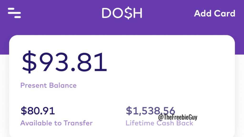 Start Getting Cash Back with Dosh - The Freebie Guy®
