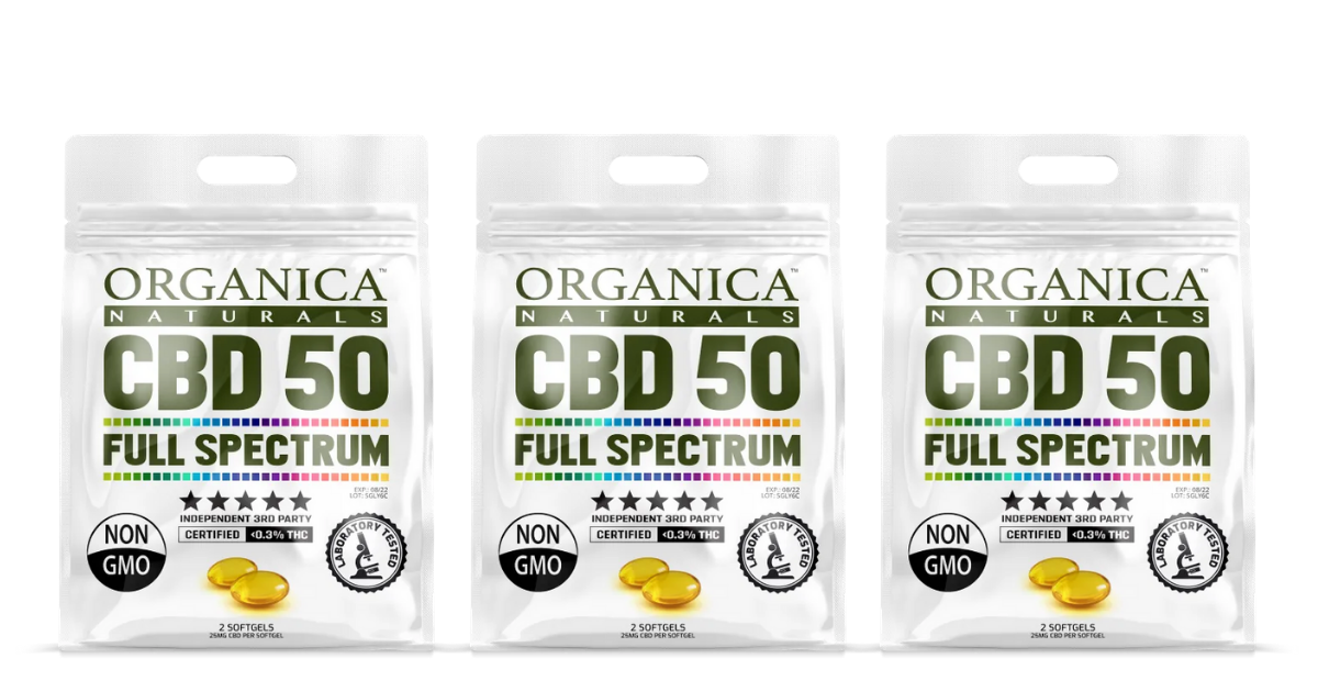 FREE Organica Naturals CBD Sample Packs - The Freebie Guy® ️️️