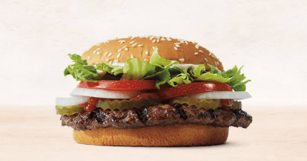$1 Whopper in the Burger King App! - The Freebie Guy®