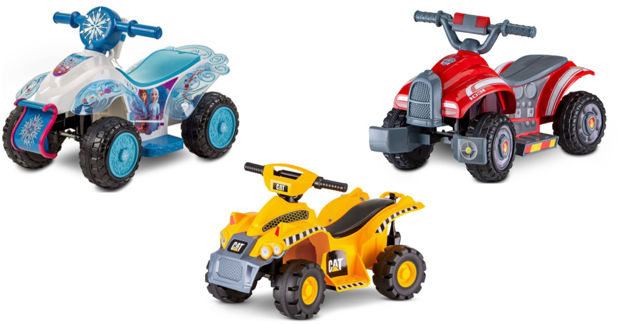 Kids Quad Powered Ride-Ons Only $59 - The Freebie Guy® ️️️