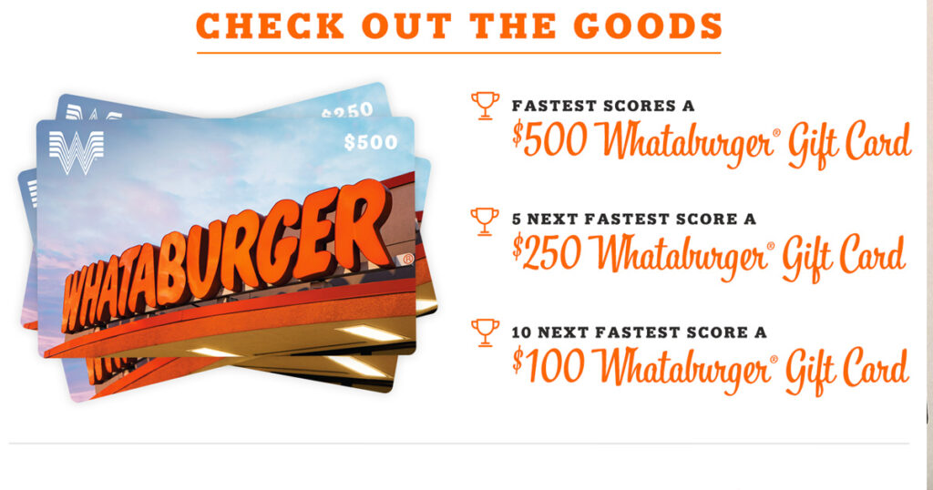 Whataburger Quikly Giveaway - Heads Up! - The Freebie Guy® ️️️