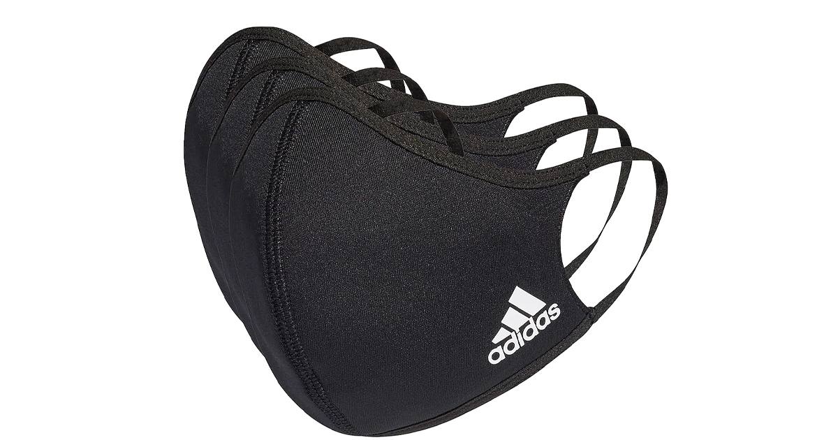 Adidas - Face Covers 3-Pack $11.99 + FREE SHIPPING - The Freebie Guy® ️️️