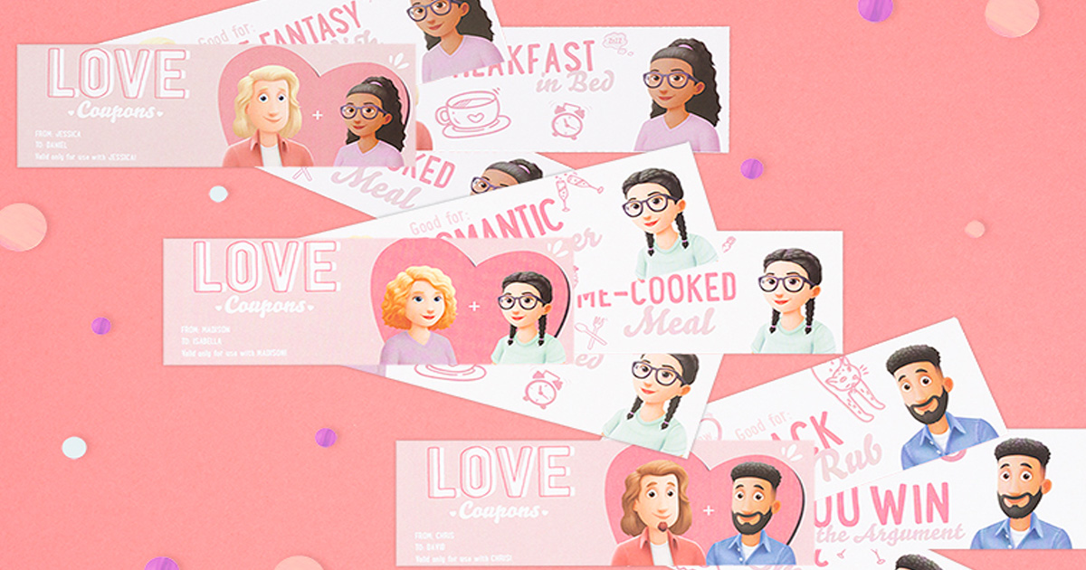 Free Personalized Love Coupons - The Freebie Guy® ️️️