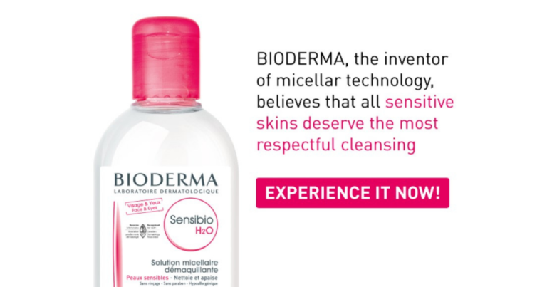 FREE Bioderma Sensibio Micellar Water Sample - The Freebie Guy®