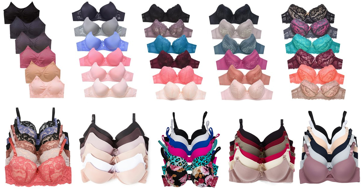 ZULILY - UP TO 70% OFF BRA BUNDLES - The Freebie Guy® ️️️