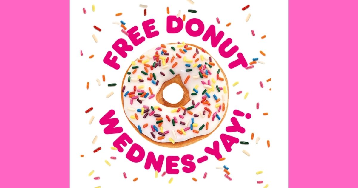 FREE Donut Wednesdays are Back at Dunkin'! - The Freebie Guy® ️️️
