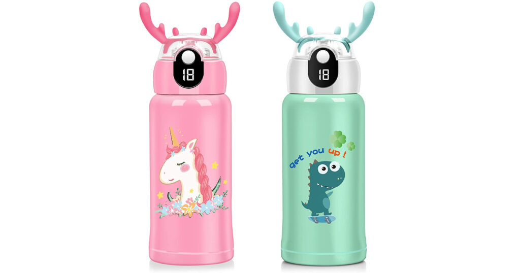 18OZ SMART KIDS WATER BOTTLE ONLY $9.99 SHIPPED - The Freebie Guy®