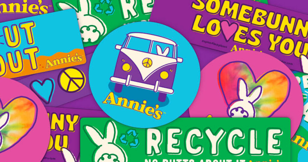 Free Annie's Stickers - The Freebie Guy®