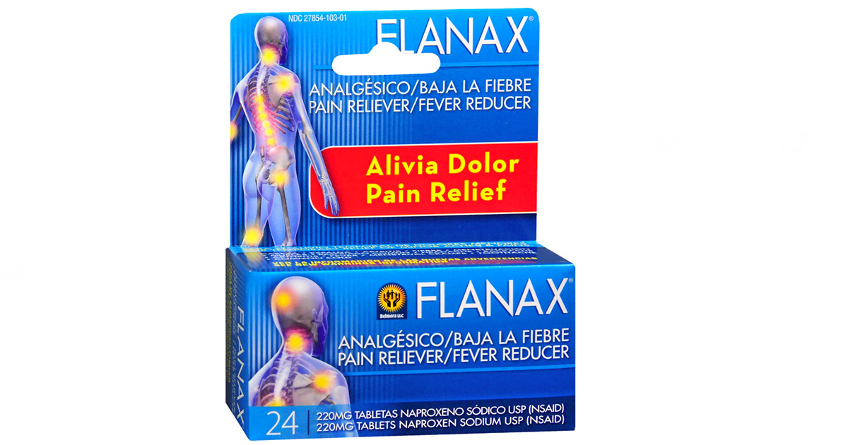Free Sample of Flanax Pain Reliever Tablets - The Freebie Guy® ️️️