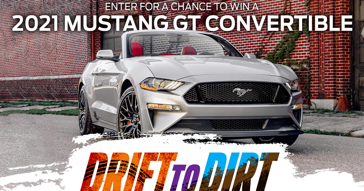 Drift to Dirt Sweepstakes - The Freebie Guy®