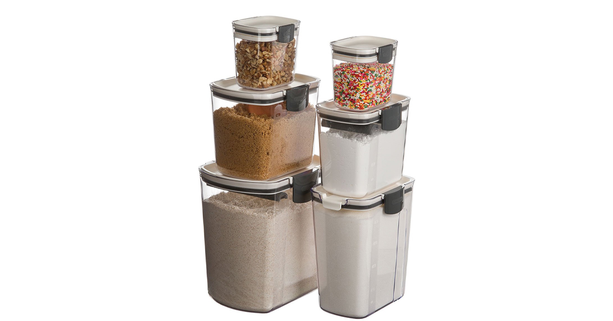 ZULILY - 6PC BAKERS CONTAINER SET ONLY $29.99 - The Freebie Guy® ️️️