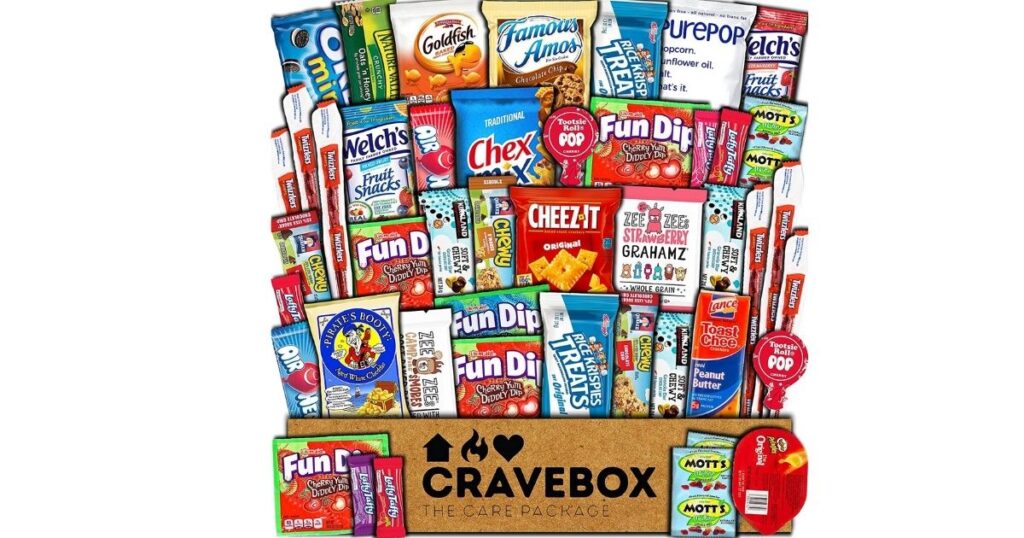 CraveBox Care Package (45 Count) $12.99 SHIPPED - The Freebie Guy®