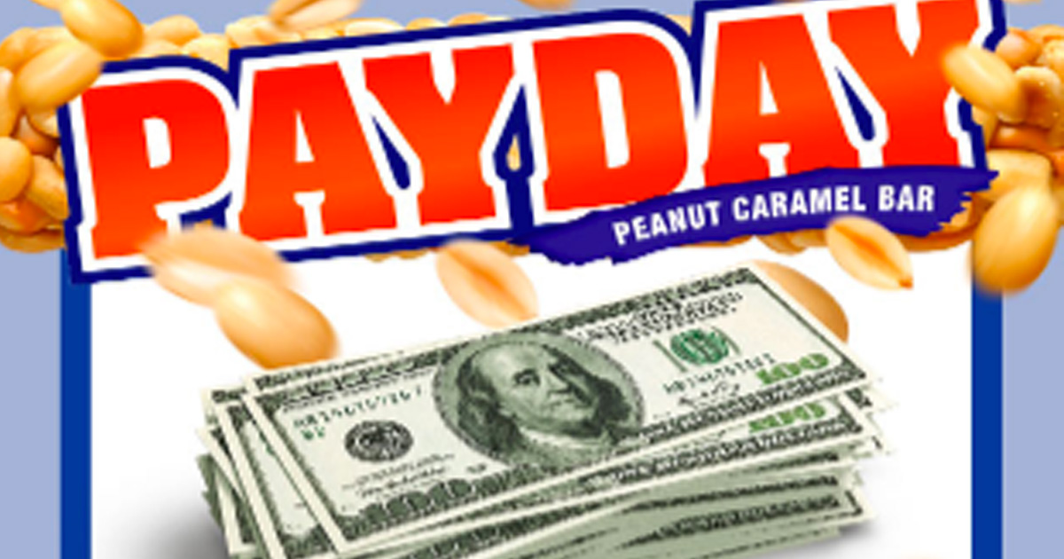 The PAYDAY Work Hard Pay Hard Instant Win Game - The Freebie Guy®
