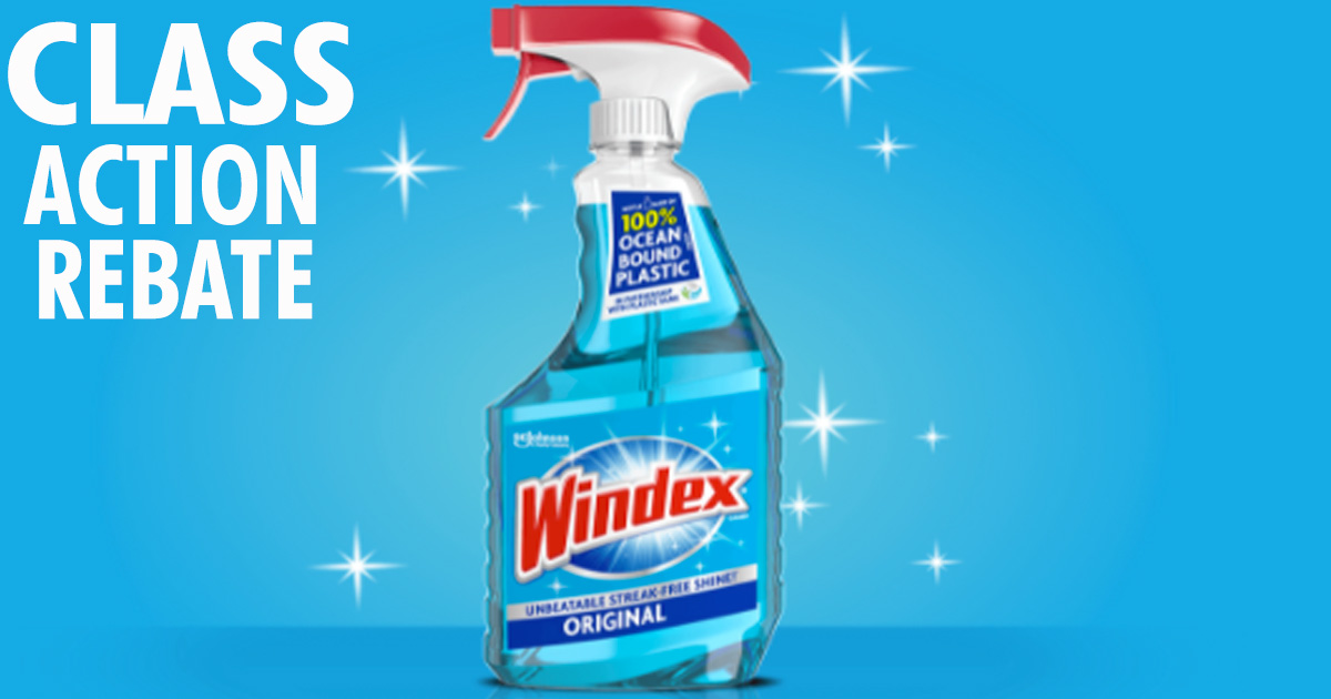 Windex Class Action Rebate - The Freebie Guy® ️️️
