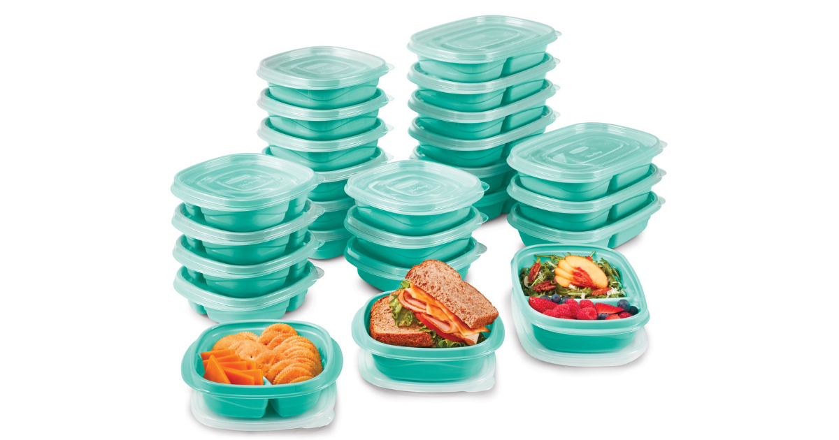 WALMART - Rubbermaid Take Alongs On the Go Food Storage and Meal Prep ...