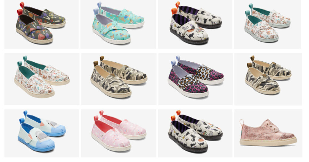 TOMS - KIDS TRENDING STYLES UP TO 50% OFF - The Freebie Guy®