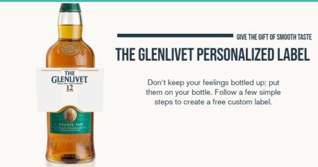 Free Glenlivet Personalized Labels - The Freebie Guy®