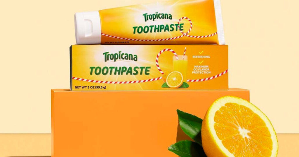 The Tropicana Toothpaste Sweepstakes - The Freebie Guy®