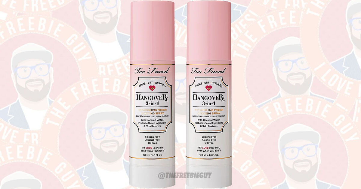 QVC - TWO FACED PRIMER & SPRAY DUO ONLY $29 - The Freebie Guy® ️️️