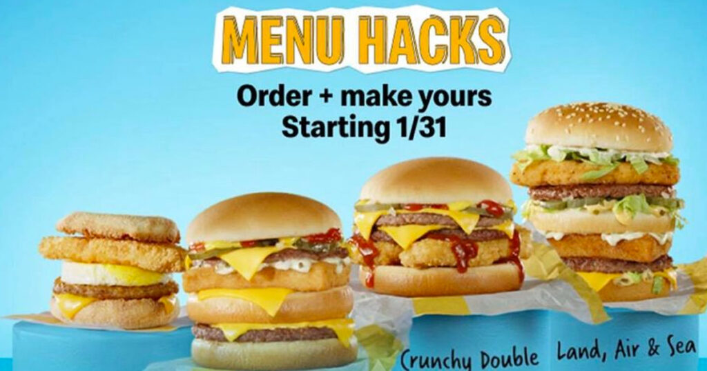 McDonald's Menu Hacks - COMING SOON! - The Freebie Guy®