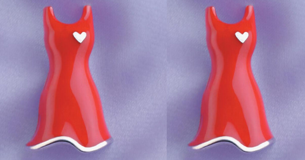 Free Red Dress Pin - The Freebie Guy®