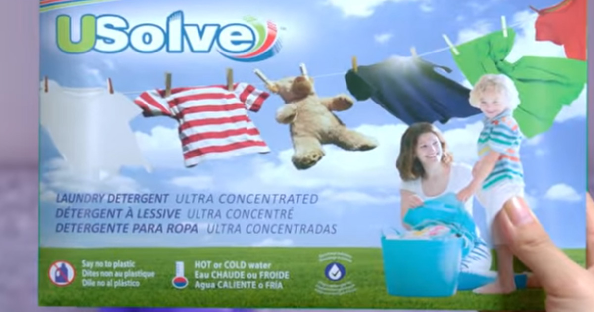 Free USolve Laundry Strip Samples - The Freebie Guy® ️️️