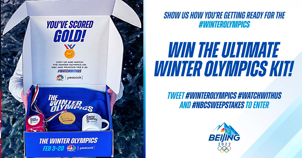 The NBC Winter Olympics Fooji Sweepstakes - The Freebie Guy® ️️️