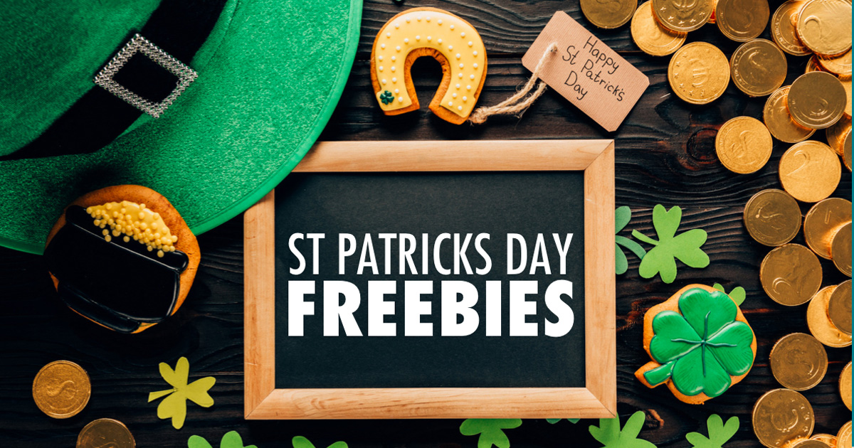 St. Patrick's Day Freebies, Deals, & More! - The Freebie Guy® ️️️