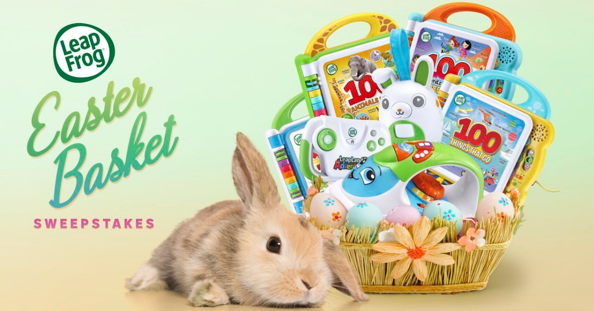 LeapFrog Easter Basket Sweepstakes - The Freebie Guy®