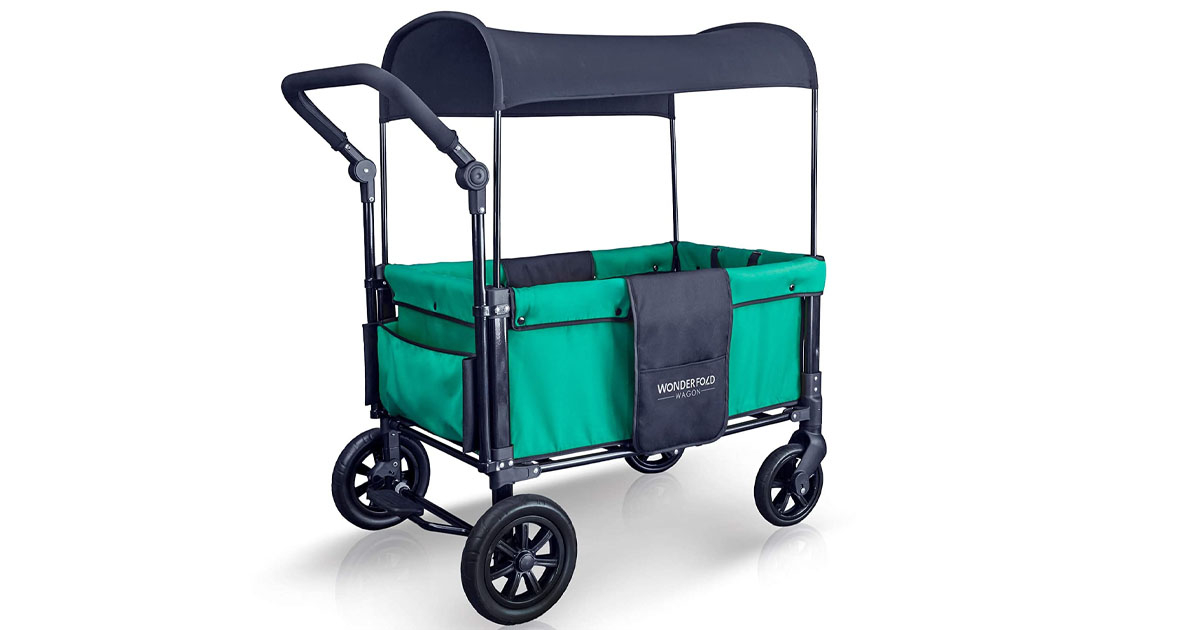 Zulily - WonderFold Teal 2 Passenger Stroller Wagon Only $184.95 - The ...