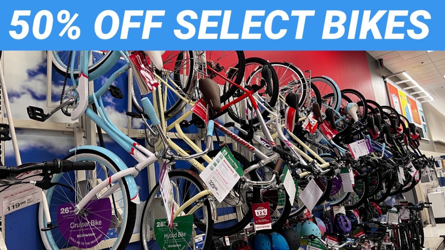 Target has 50% off Select Bicycles - Just in Time for Summer! - The ...