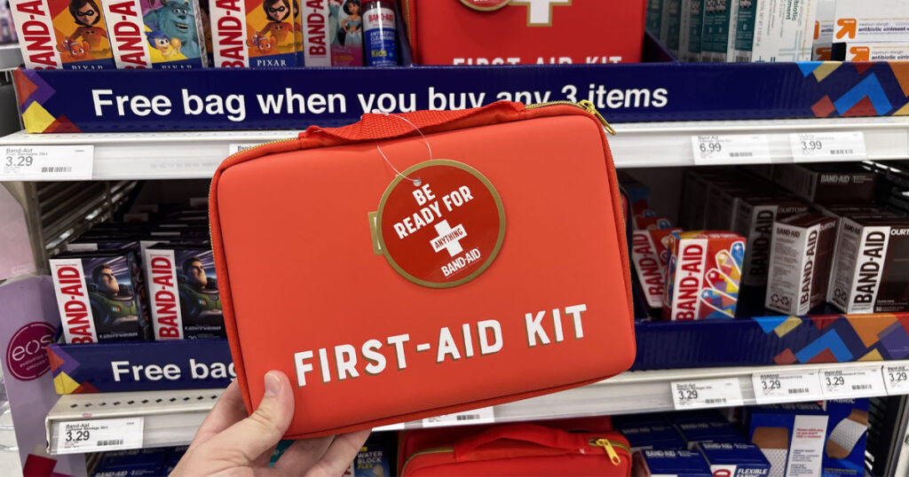 Target Free First Aid Bag with 3 Health Items & Same-Day Services - The ...