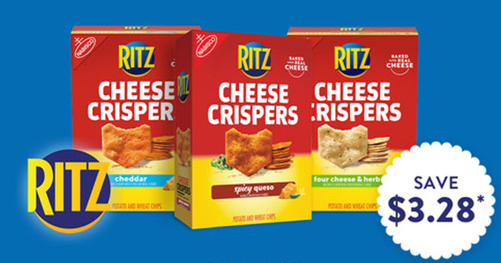 Free 7 oz. box of RITZ Cheese Crispers - The Freebie Guy® ️️️