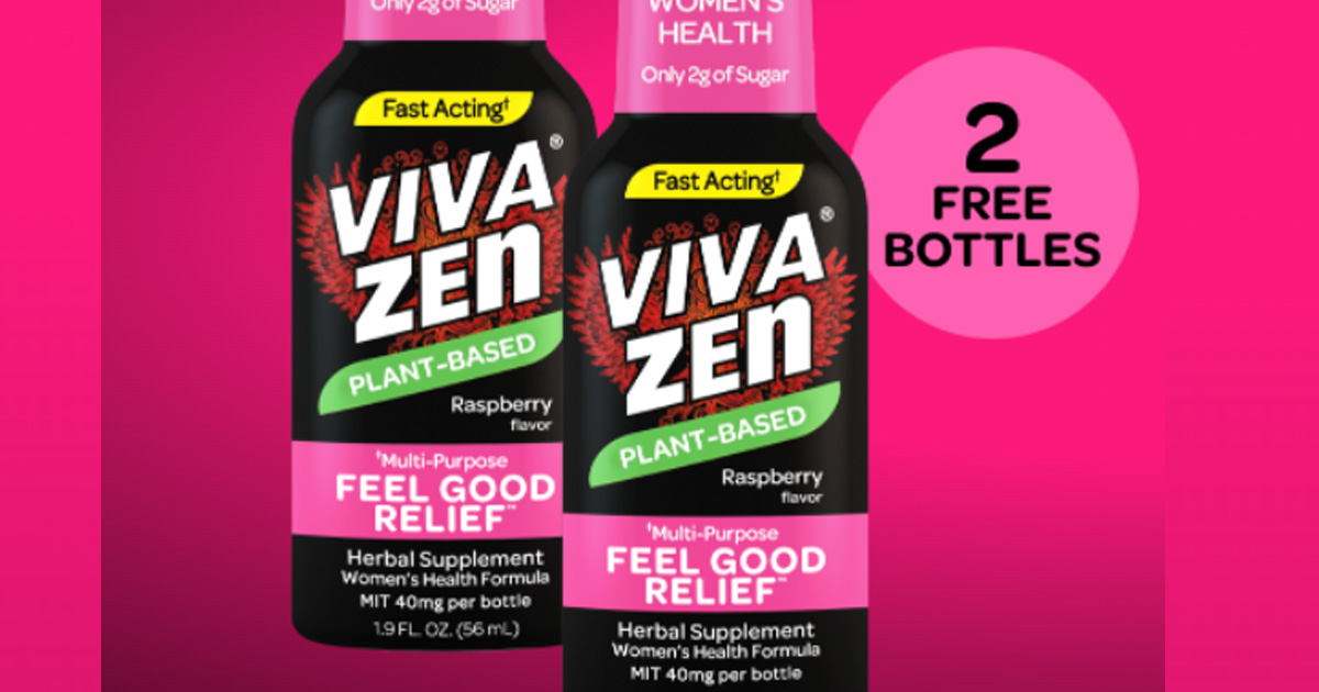 2 FREE bottles of VIVAZEN Women's Health - The Freebie Guy®