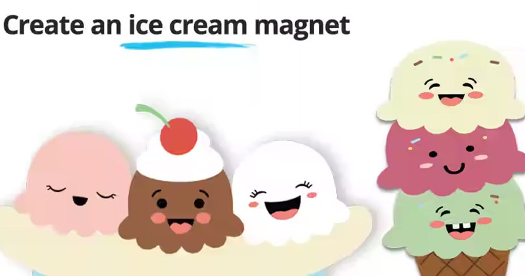 Free Ice Cream Magnet Craft Event at JCPenney - The Freebie Guy® ️️️