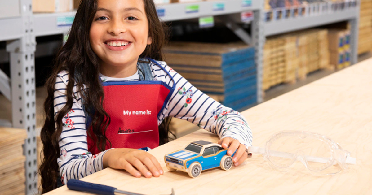 Free Muscle Car Build Kit a Lowe's - The Freebie Guy® ️️️