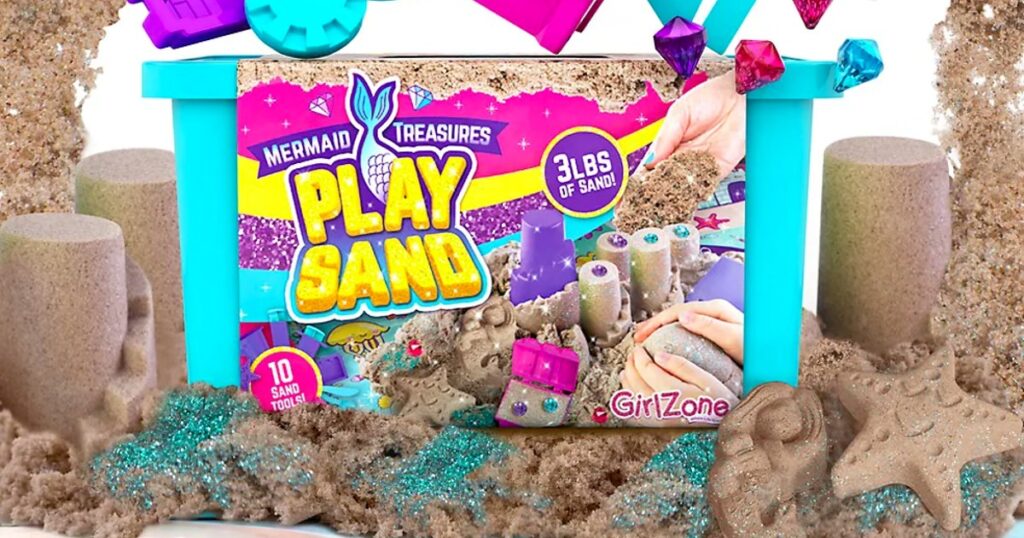 GirlZone Mermaid Sand Kit Only $11.25 (Reg. $30) - The Freebie Guy® ️️️