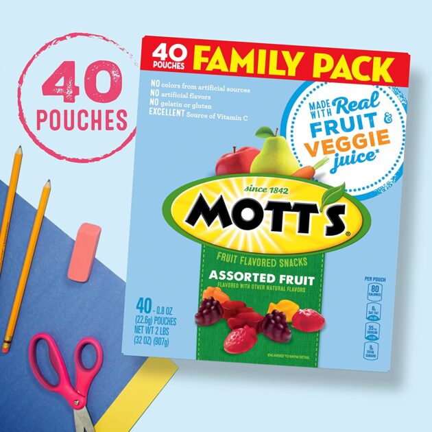 Mott's Fruit Snacks 40-Count Box Only From $5 Shipped with Amazon Prime ...