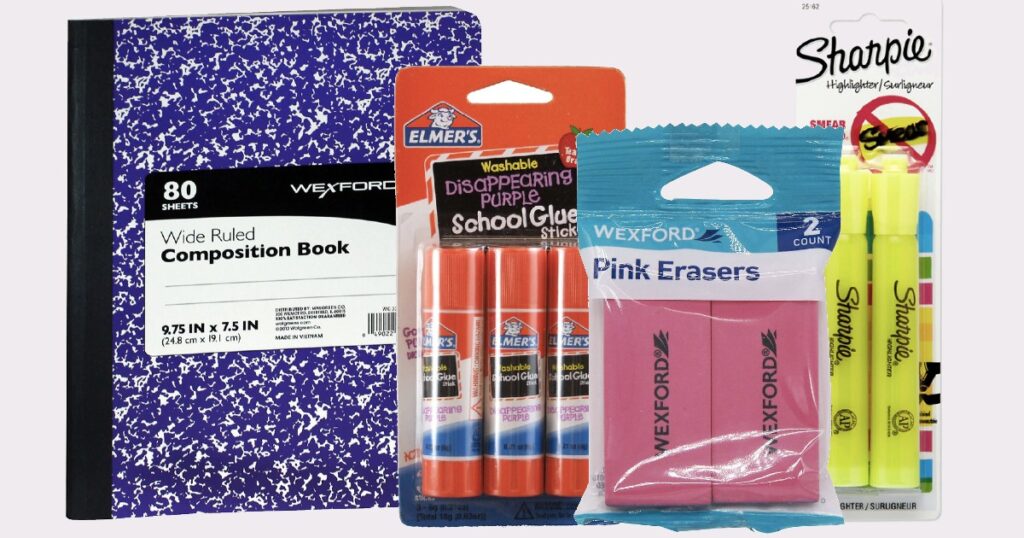 Walgreens - School Supplies as Low as $0.20 - The Freebie Guy® ️️️