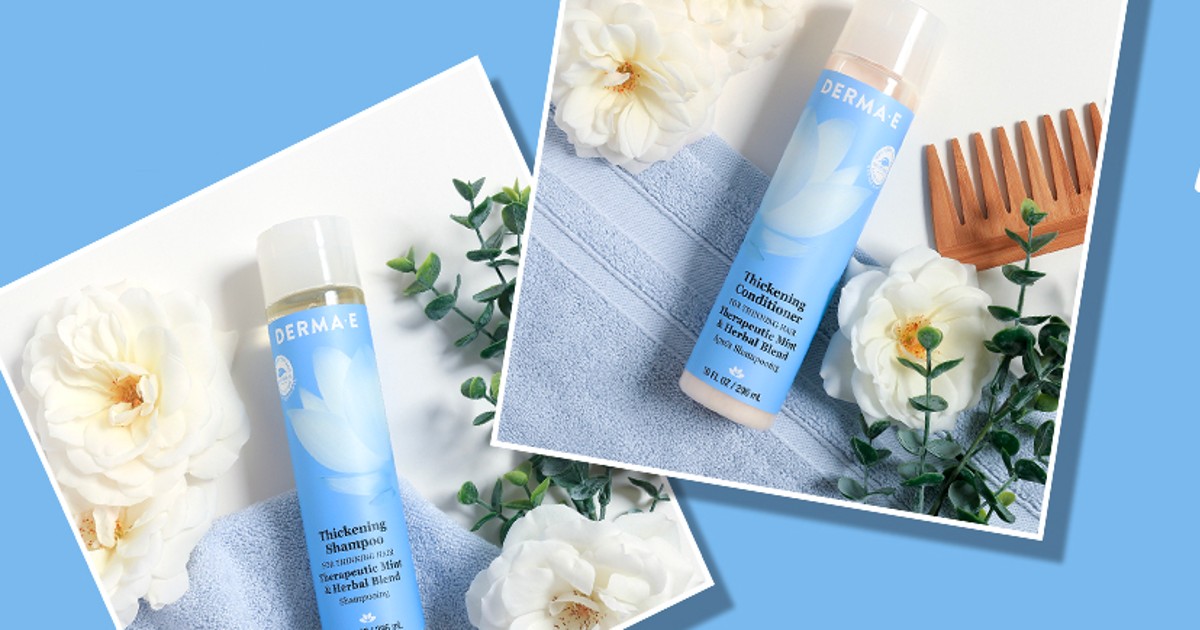 Free Derma E Thickening Shampoo & Conditioner Sample - First 3,000 ...